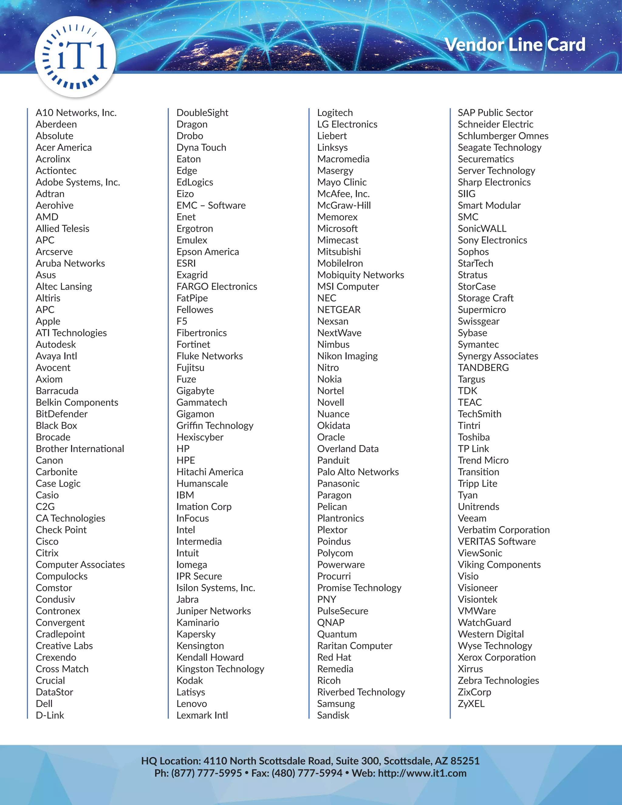 Vendor_line_card_Commercial | PDF