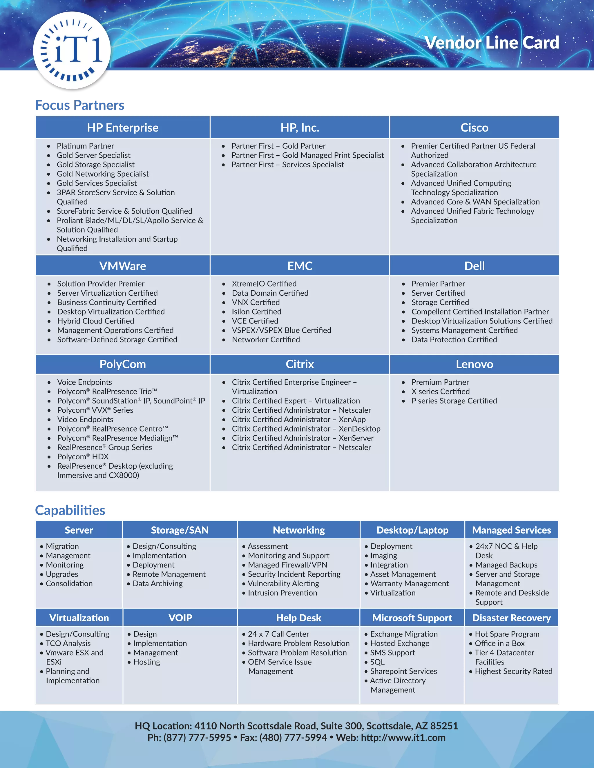 Vendor_line_card_Commercial | PDF