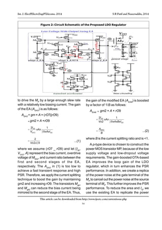 Journal On LDO From IJEETC | PDF | Consumer Electronics | Technology ...