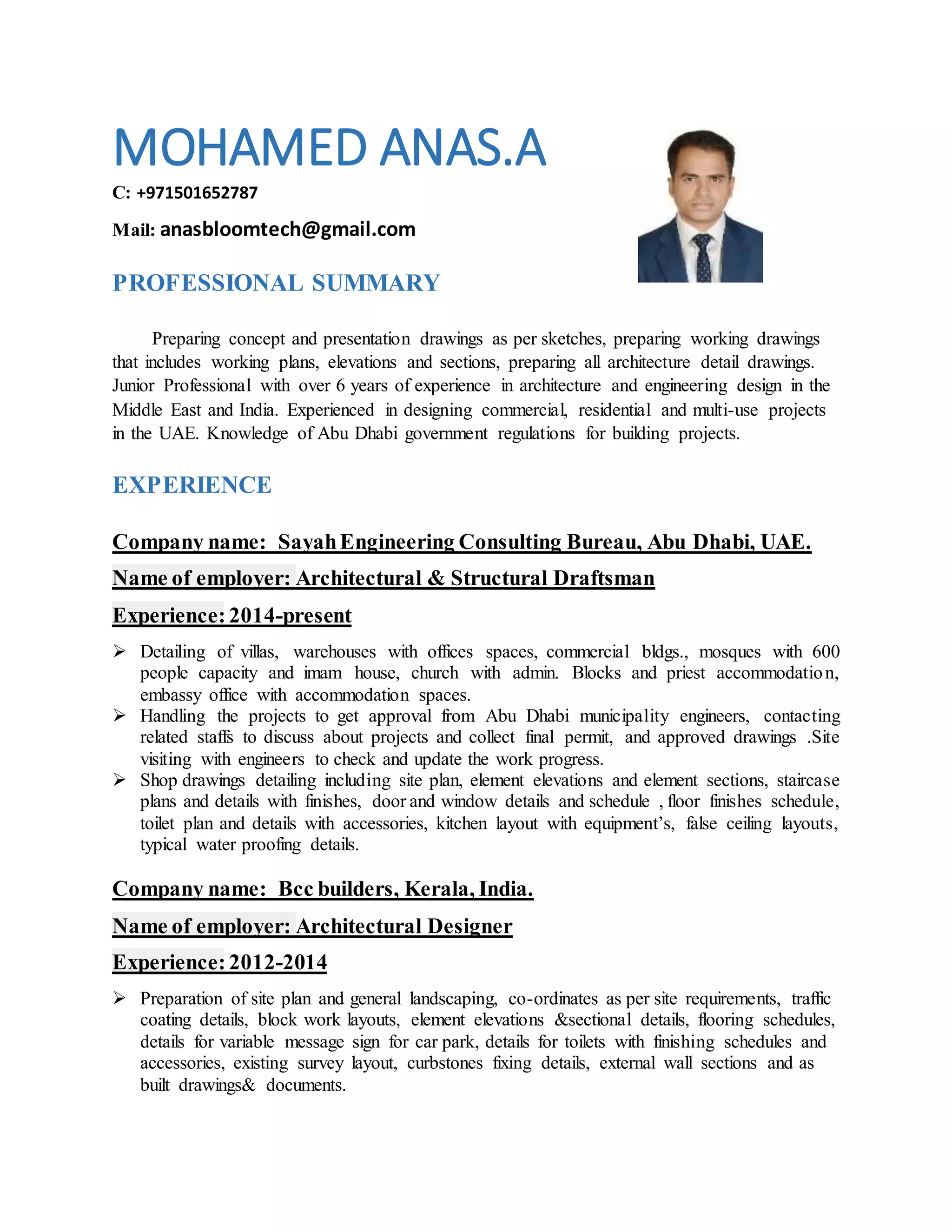 ANAS RESUME NEW | PDF