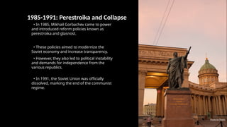 the rise and fall of the soviet union which was good | PPTX