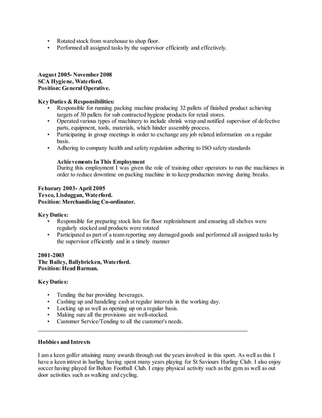 Mark cv updated | PDF