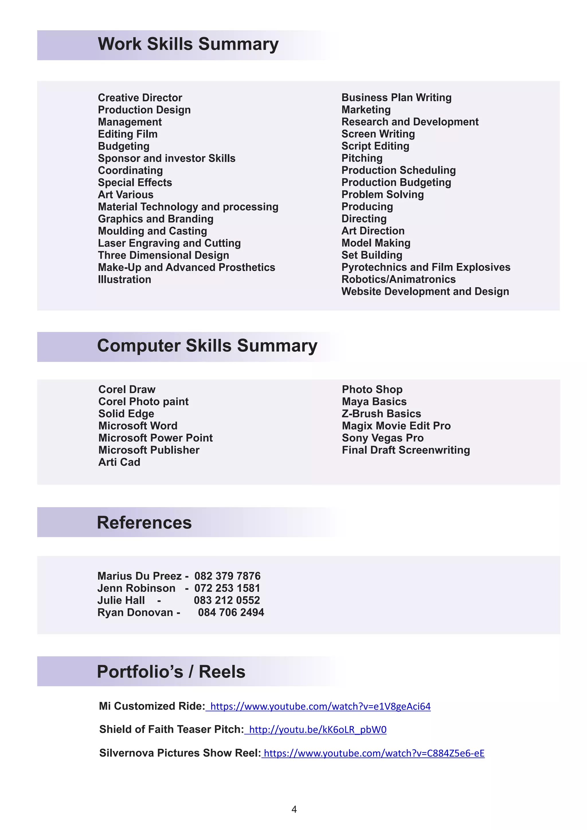 vincent cv 2017 | PDF | Model Toys | Hobbies & Interests