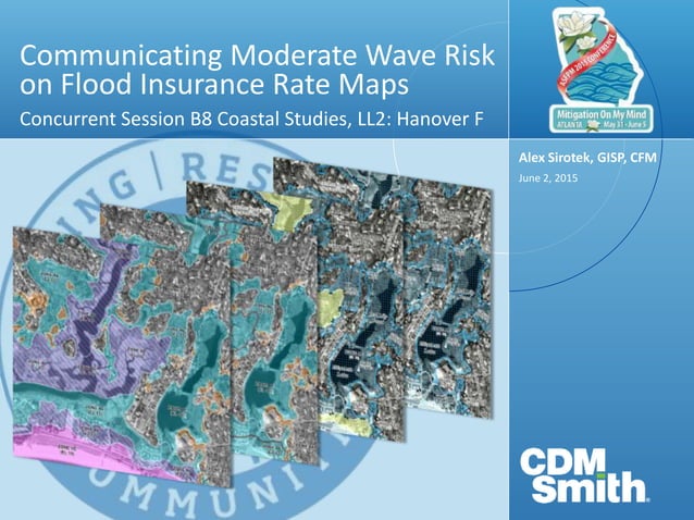 Communicating Moderate Wave Risk on Flood Insurance Rate Maps | PPT