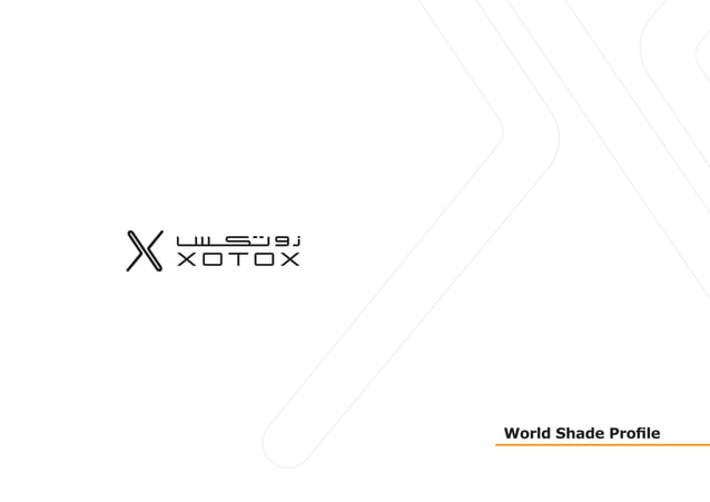 World shade profile | PPT