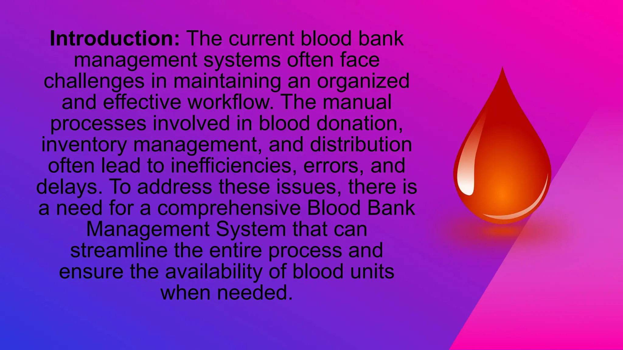 Efficient Blood bank management system.pptx