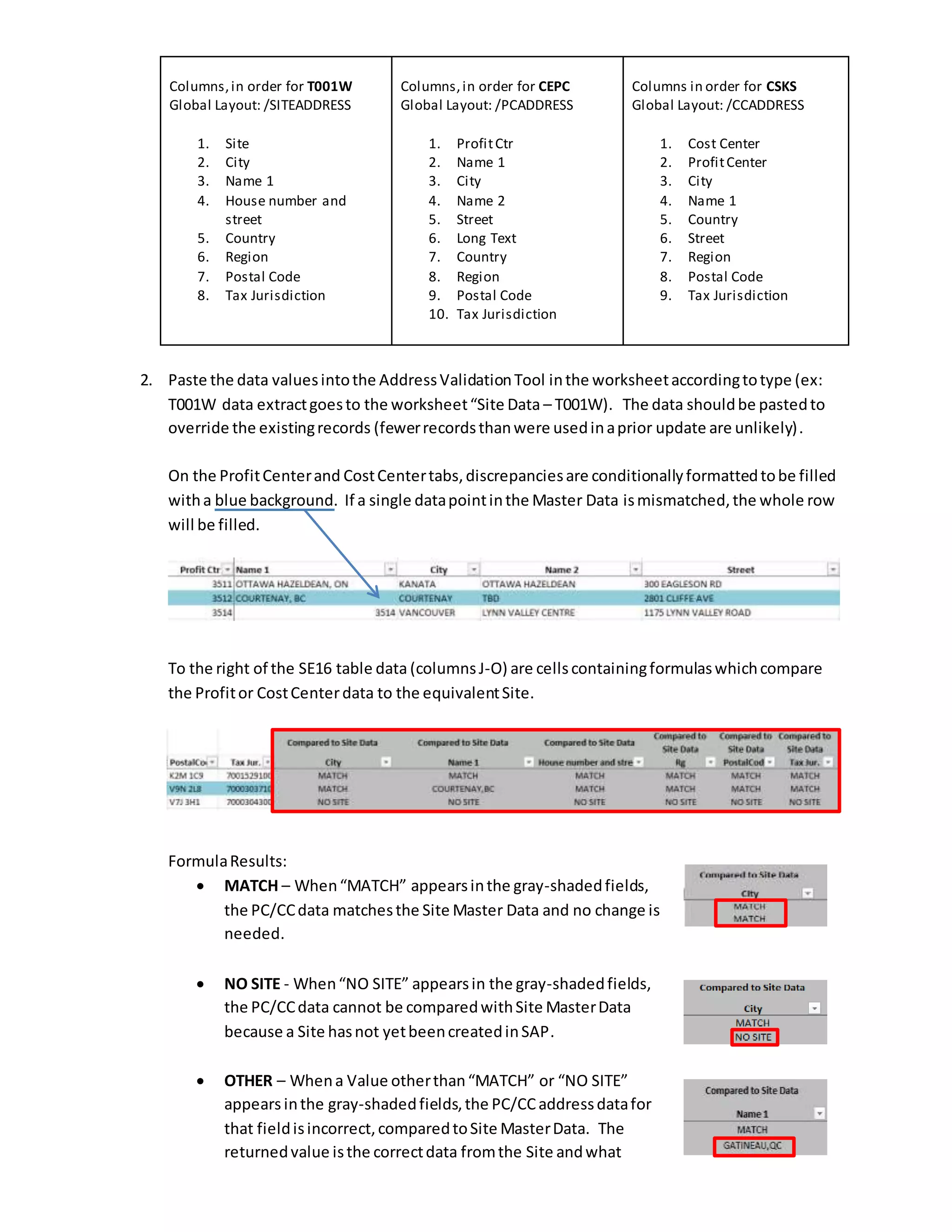 SAP_Address_Validation_Process_and_Tool | DOCX
