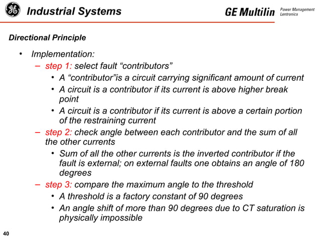 b90_presentation_GERelay settings cal.ppt