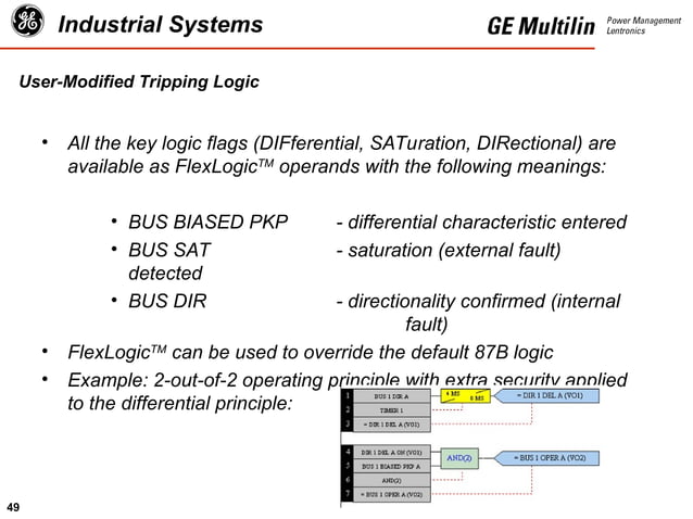 b90_presentation_GERelay settings cal.ppt