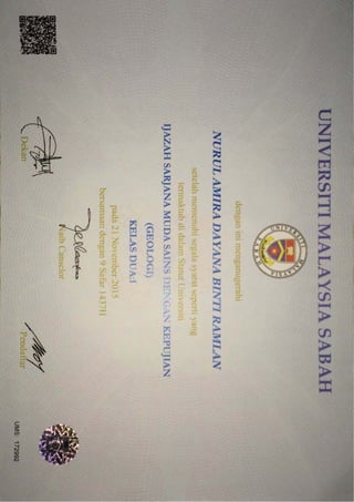 BACHELOR OF SCIENCE WITH HONOUR (GEOLOGY) | PDF