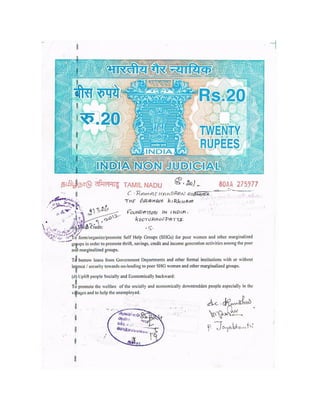 The GKF in India - Ngo - Registration Documents.Pdf