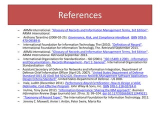 RECORDS MANANGEMENT SYSTEM (Electronic Records Management) | PPTX