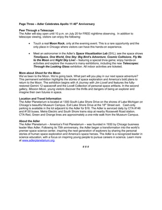 Apollo 11 release FINAL | PDF