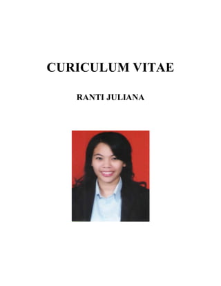 cv ranti juliana versi revisi bu emil | PDF