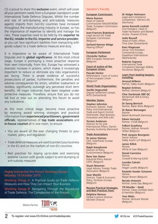 International Trade Disptutes- Agenda | PDF | Legal Services Industry ...