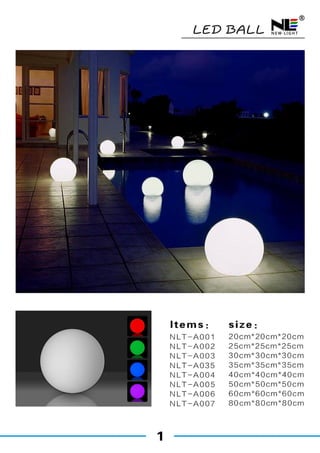 The latest LED furniture catalog | PDF