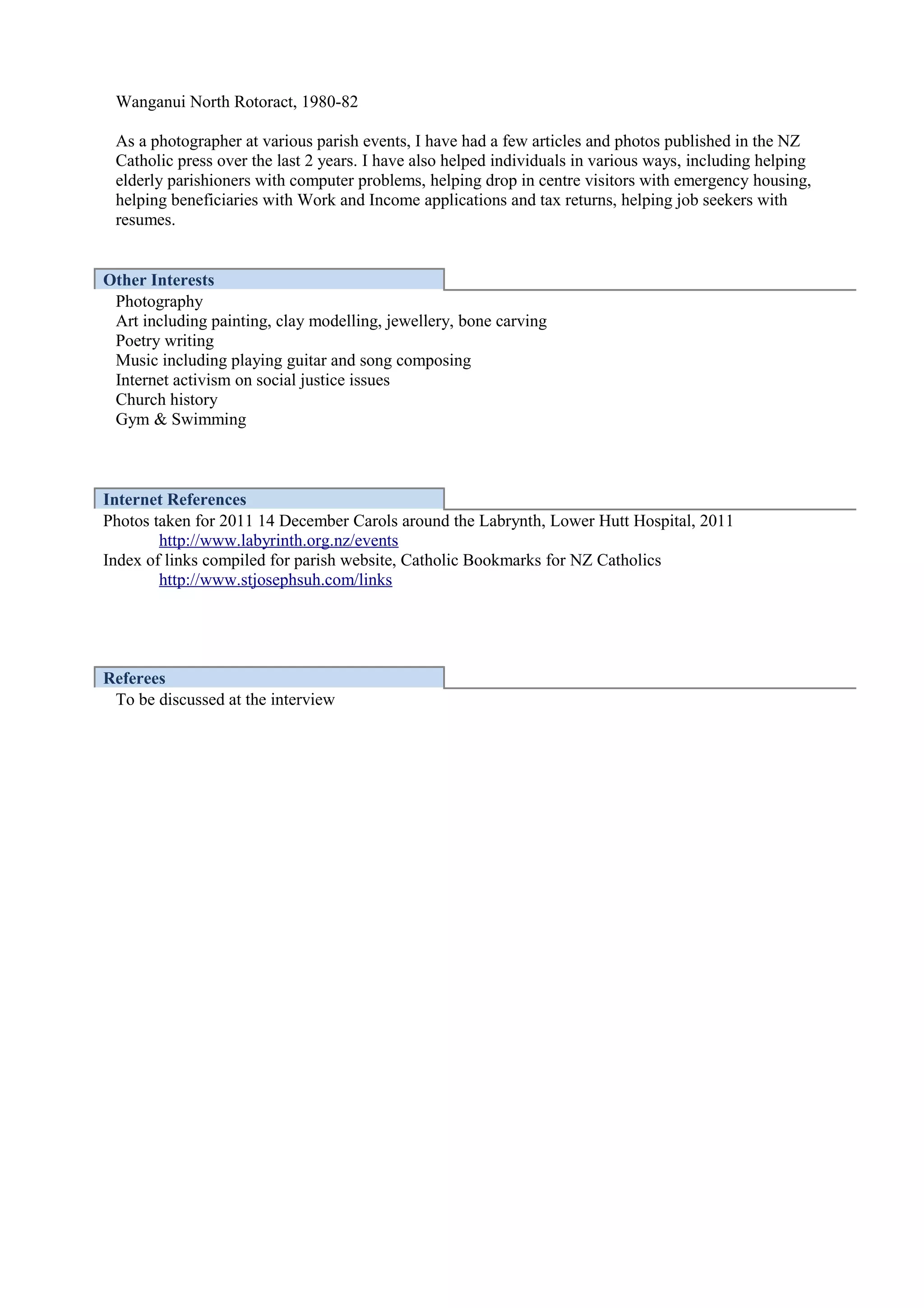 Phil Griffiths resume Linked In | DOC