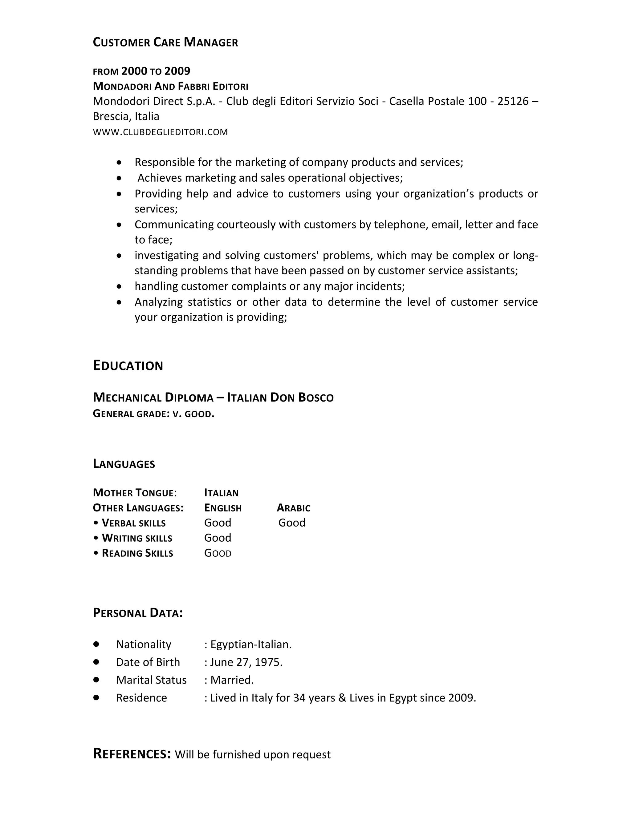 Amir Mourad - CV - updated | PDF