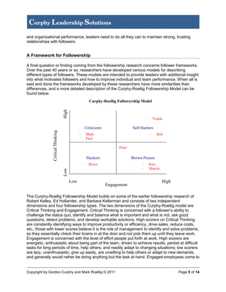 Article--CLS Followership White Paper | PDF