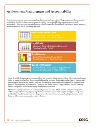 Information Lifecycle Governance Leader Reference Guide | PDF