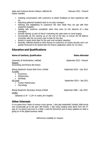 MY CV | DOCX