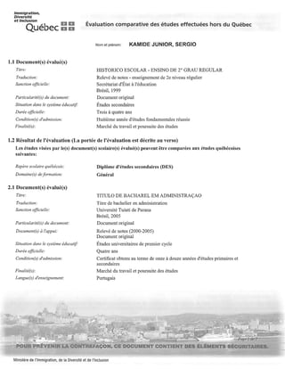 Evaluation_Comparative_Quebec | PDF