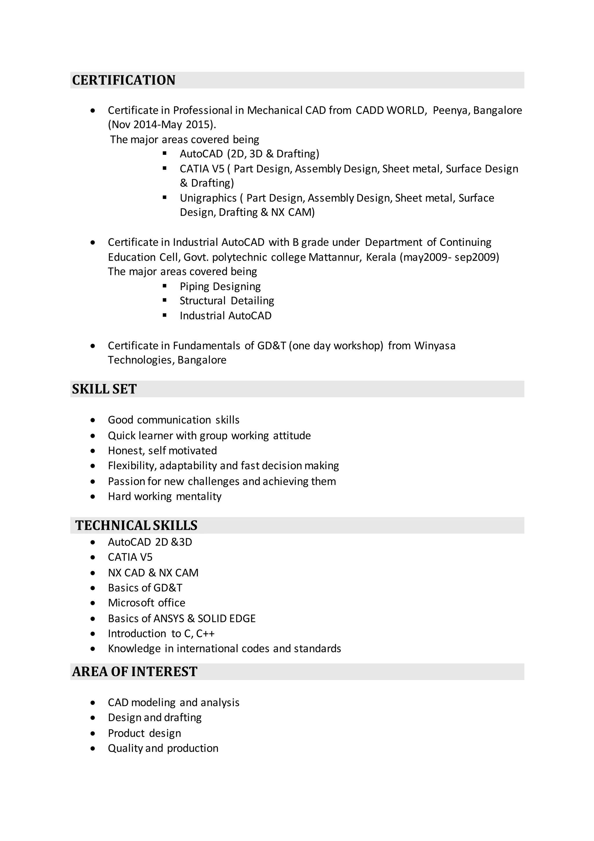 ABHI CV JUNE | PDF | Free Download