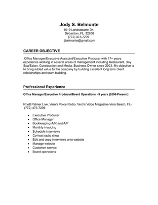 2015 Resume Jody Belmonte-1 | DOC