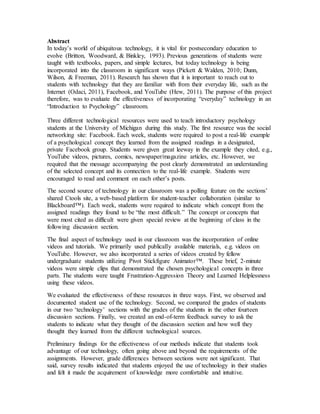 Strouse_Writing Sample | DOCX | Educational Assessment | Education