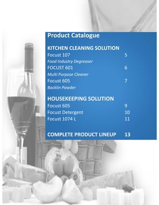 Product Catalogue Housekeeping and Kitchen Solution | PDF