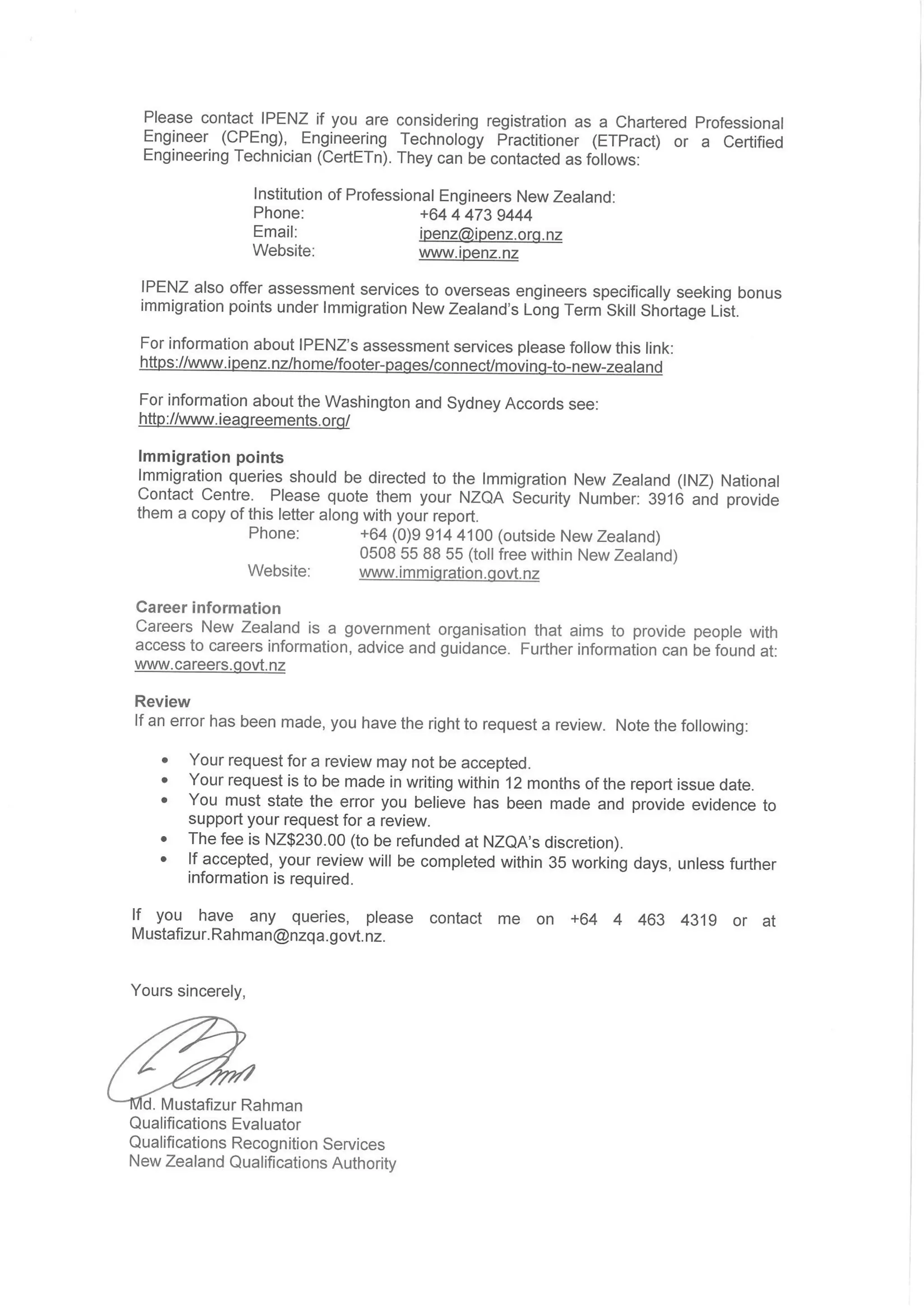 NZQA Assessment result | PDF