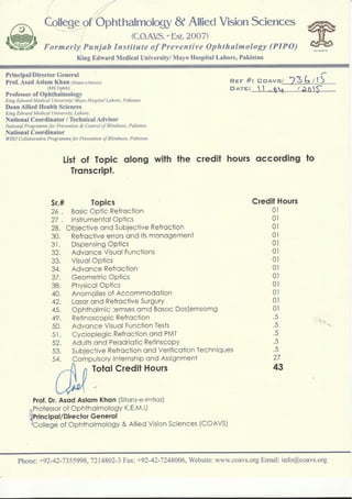 Refration Certificate | PDF