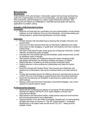 TOSA Qualities | PDF