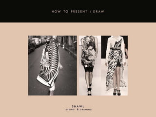 Textile Design + Dyeing Project Proposal 1 | PPT