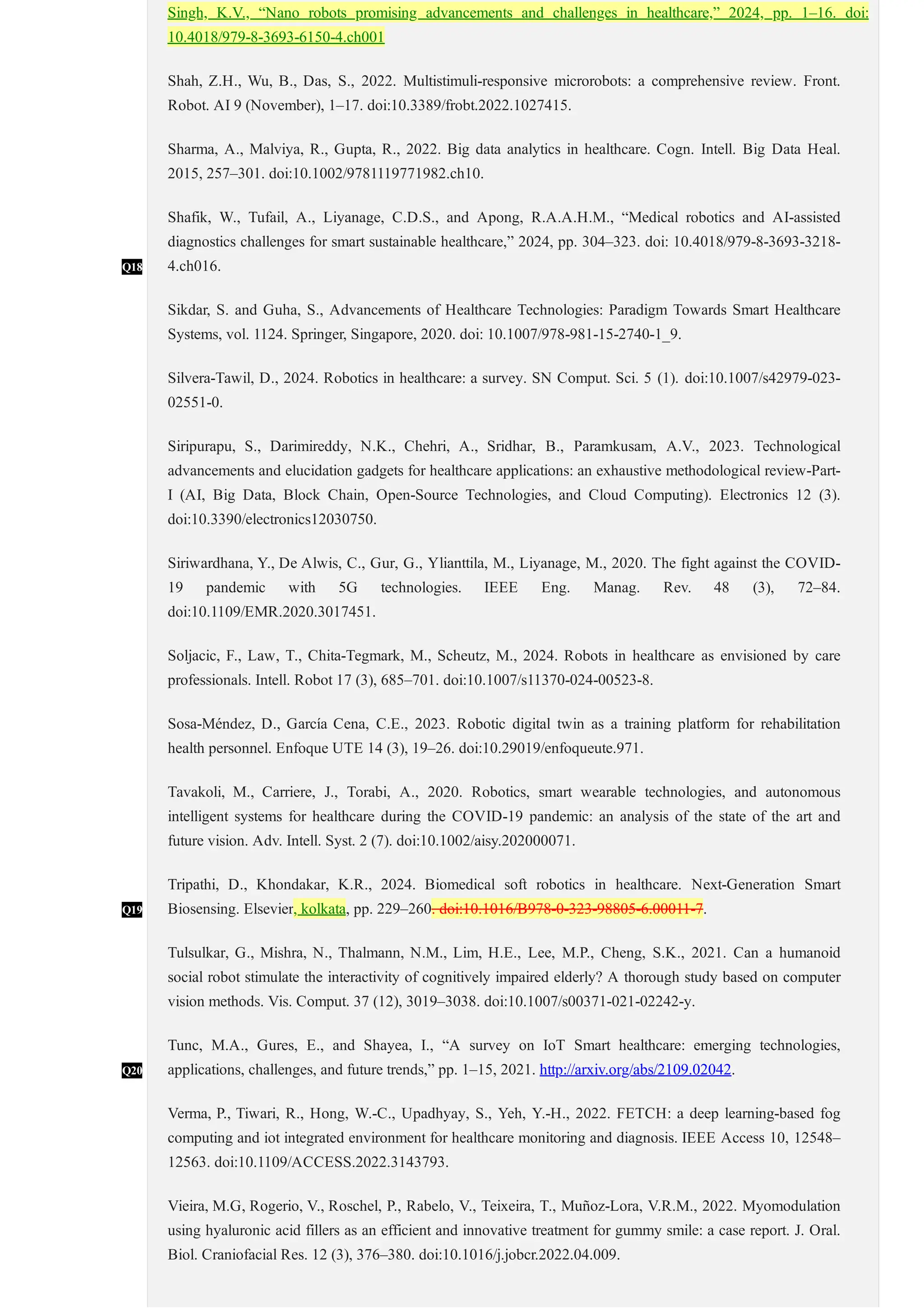 Application of smart robotics in the supply chain | PDF