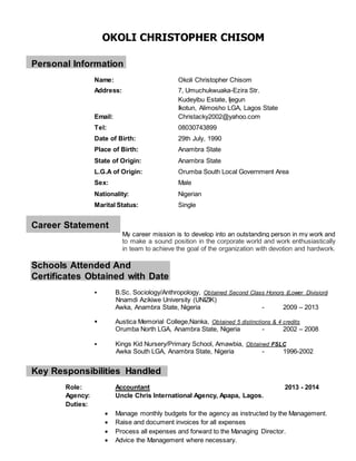 RESUME | PDF