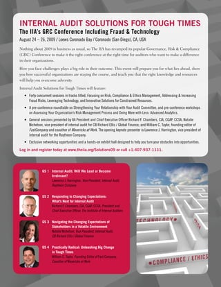IIA Conference Brochure | PDF