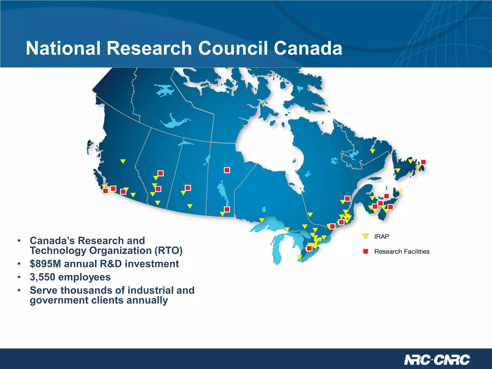 NRC-ACRD Overview Presentation 2016 | PDF