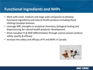 NRC-ACRD Overview Presentation 2016 | PDF