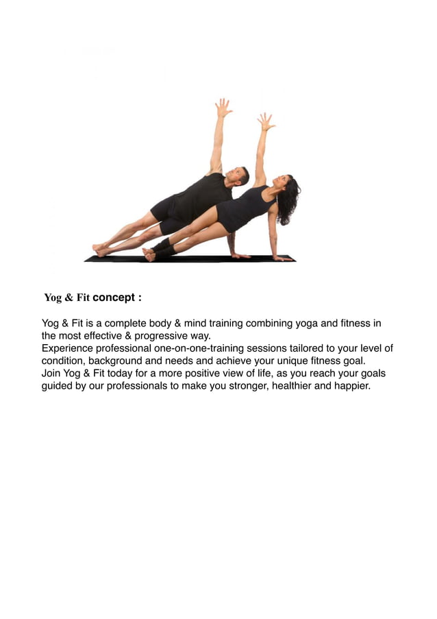 Yog & Fit concept | PDF