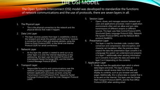 WAN & LAN Cluster with Diagrams and OSI explanation | PPTX