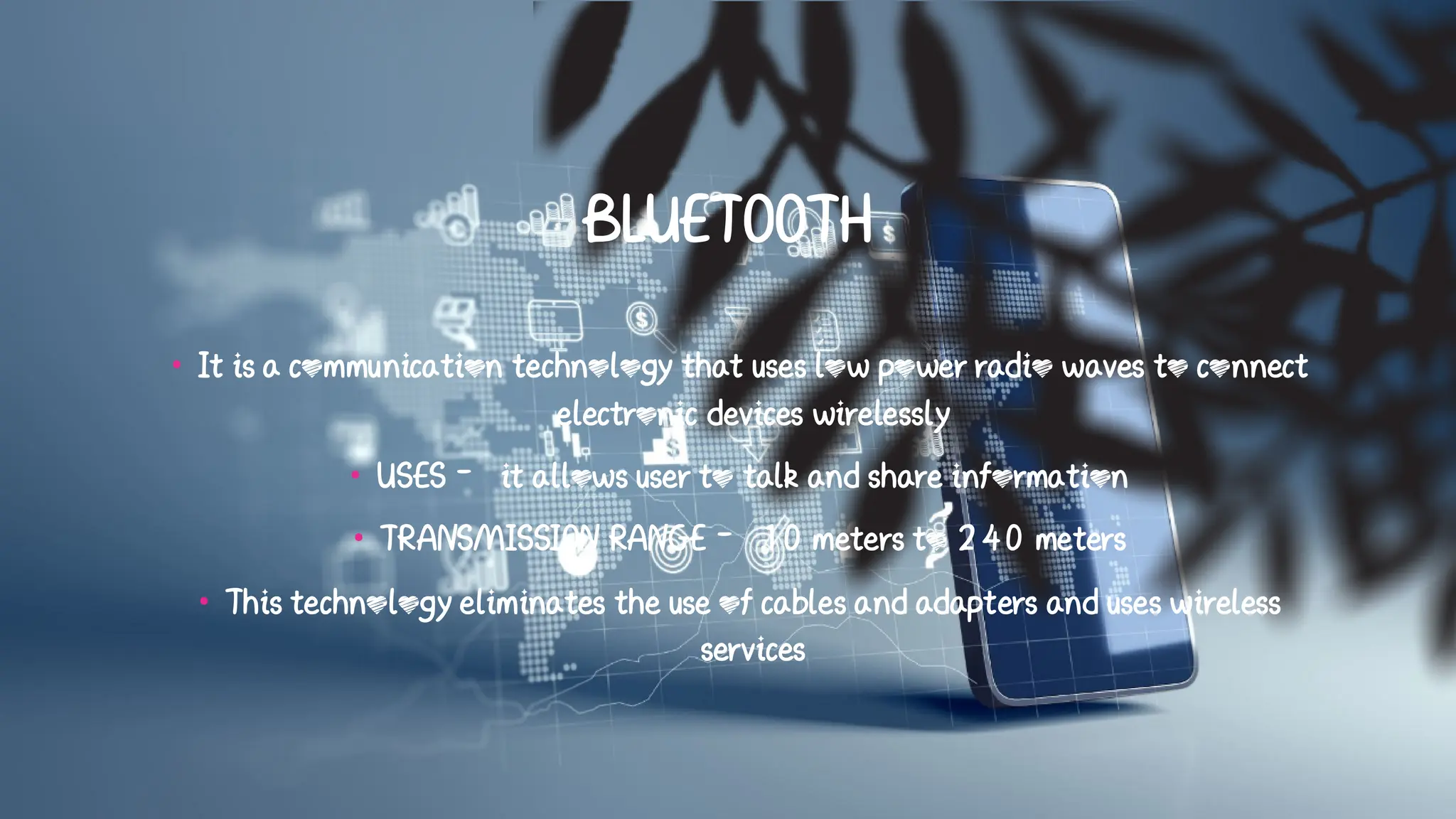 Short distance communication medium. It is made by me Priya goswami ...