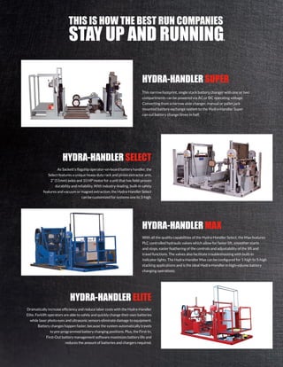 Sackett Systems - Battery Exchange Experts | PDF