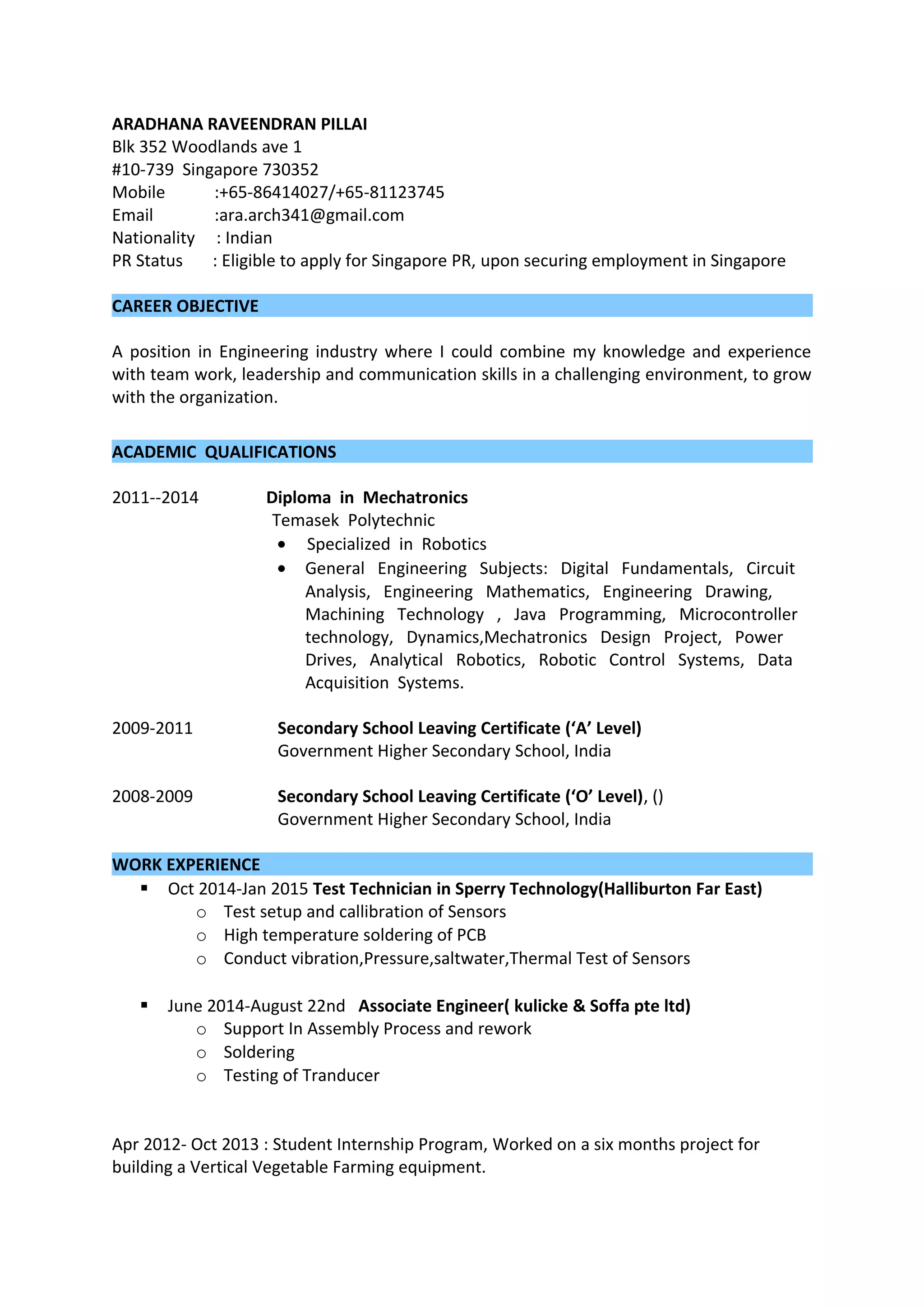 ARADHANA-RESUME | DOC