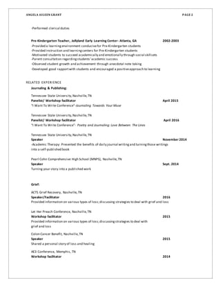 Curriculum vitae AAG updated | PDF