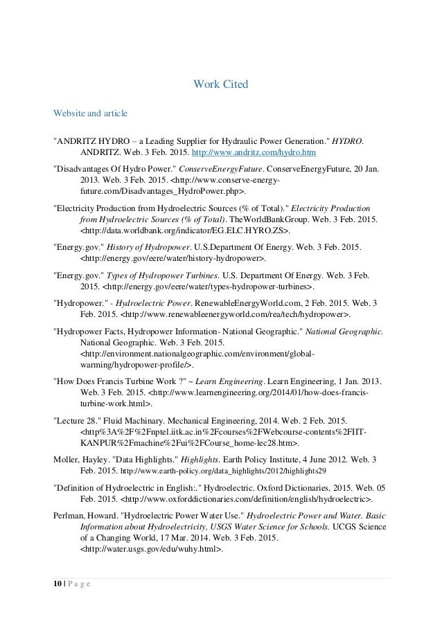 Personal Project Report Format