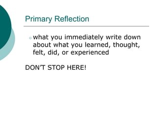 EE TOK and CAS Reflection at St. Robert.ppt (1) | PPTX