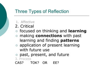 EE TOK and CAS Reflection at St. Robert.ppt (1) | PPTX
