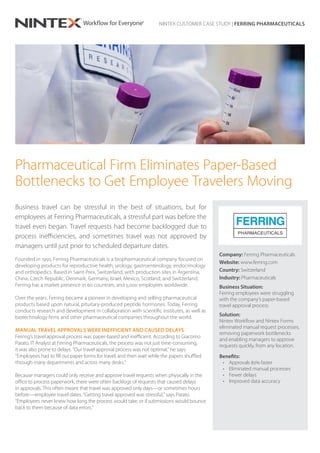 ferring-pharmaceuticals-operations-case-study | PDF