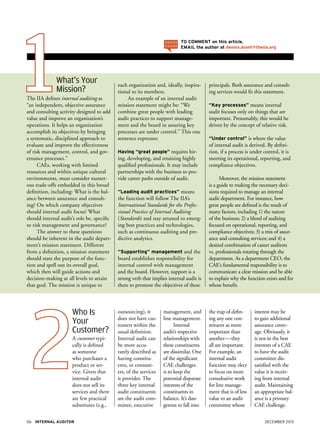 CAE as CEO | PDF